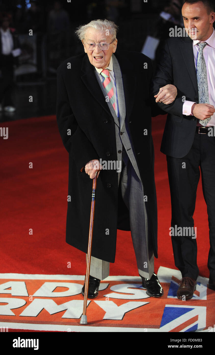 London, UK. 26th Jan, 2016. Jimmy Perry attends the World Premiere of ...