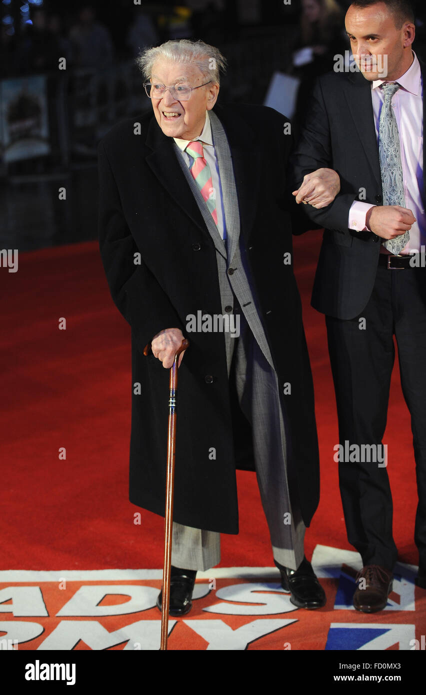 London, UK. 26th Jan, 2016. Jimmy Perry attends the World Premiere of ...