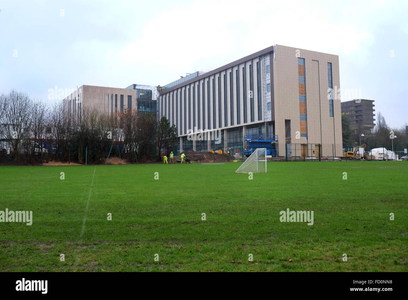 New building works near completion on the campus of the University of ...