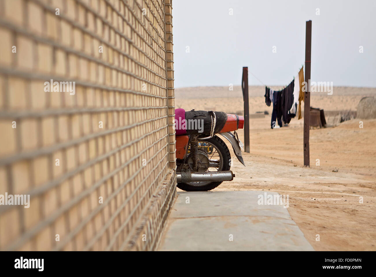 Village, Turkmenistan, Soviet, Countryside, Desert, Karakum Stock Photo ...