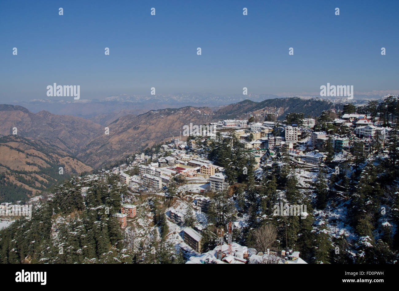 India himachal pradesh shimla simla hi-res stock photography and images ...