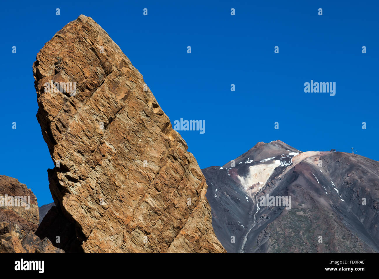 The Finger of God near Mount Teide Stock Photo - Alamy