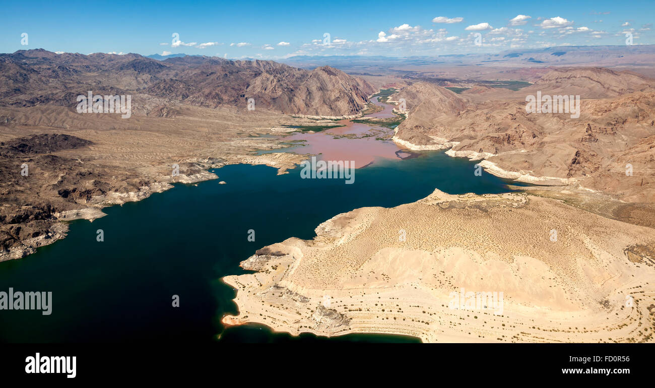 Aerial view of lake mead hi-res stock photography and images - Alamy