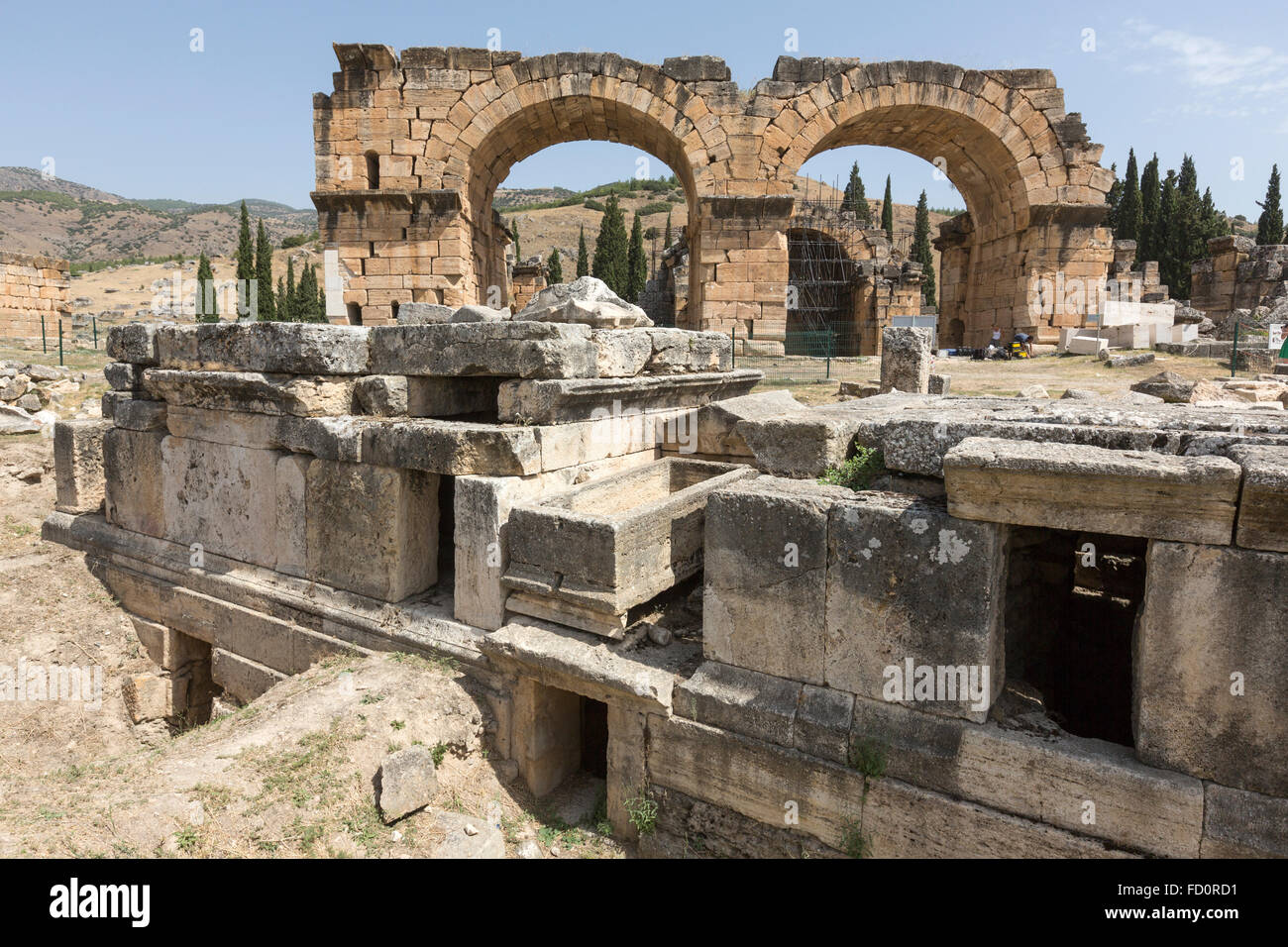 Hierapolis Turkey Baths High Resolution Stock Photography and Images ...