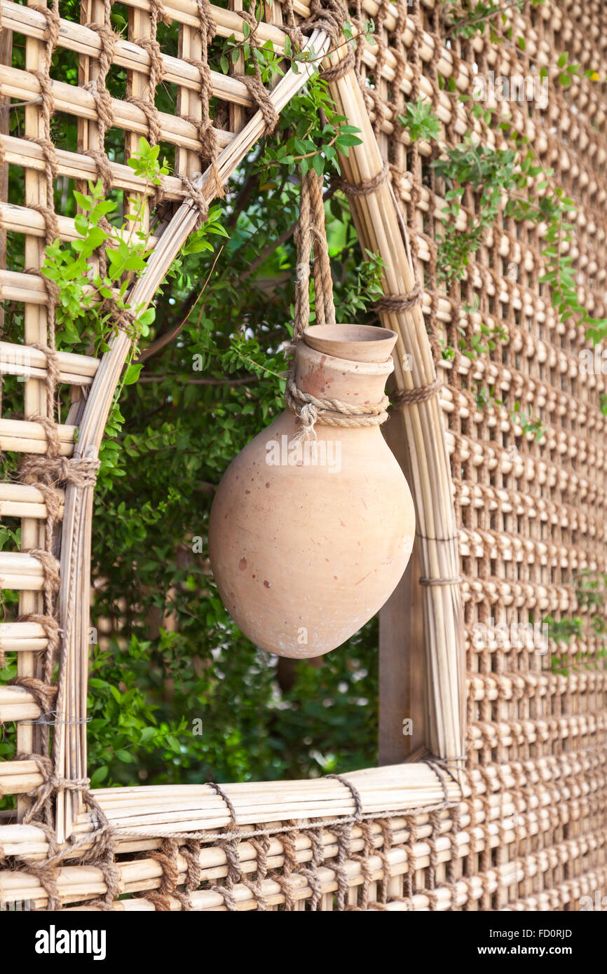 Terracotta pot in Nizwa, Oman Stock Photo - Alamy