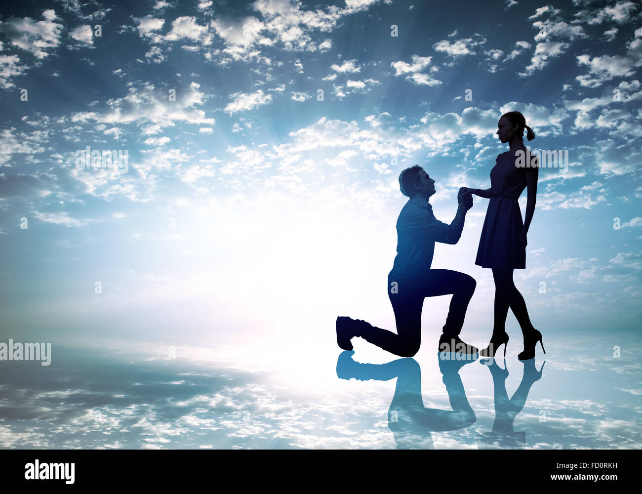 Silhouettes of man hi-res stock photography and images - Alamy