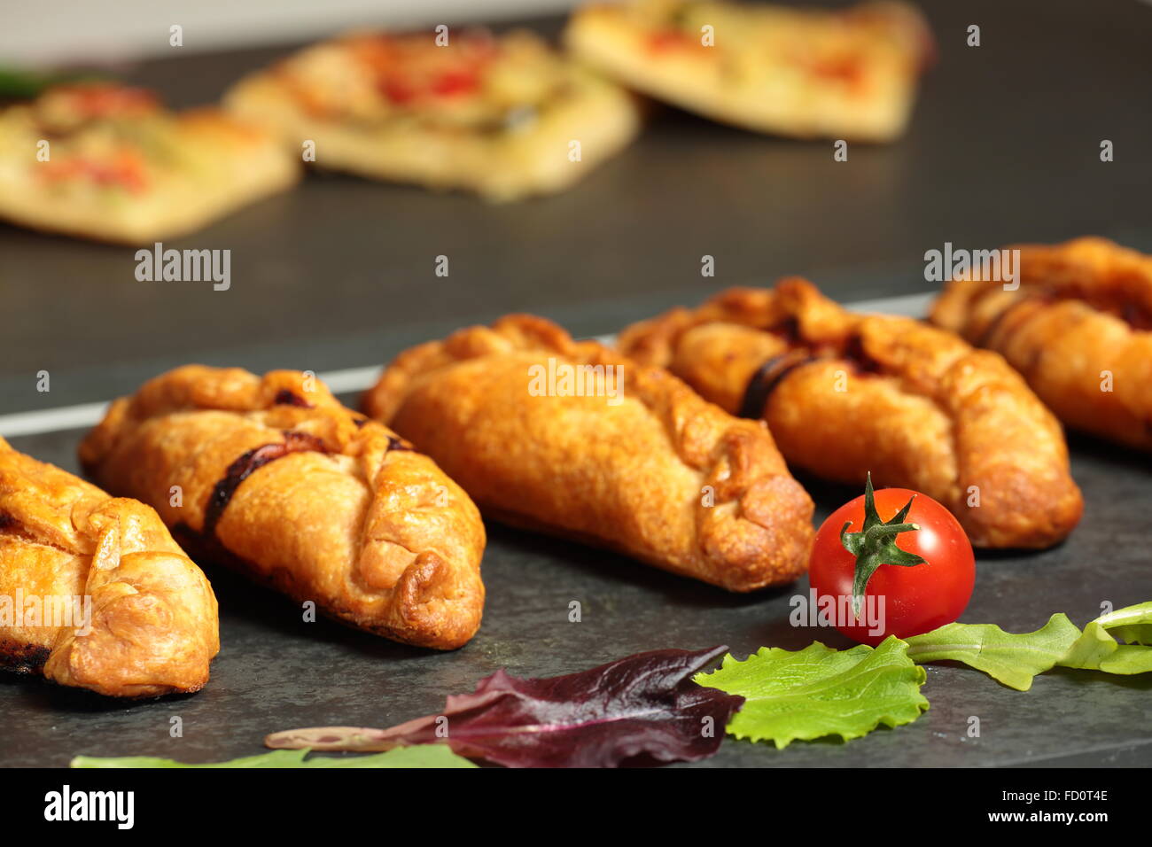 Pasty made by hand Stock Photo - Alamy