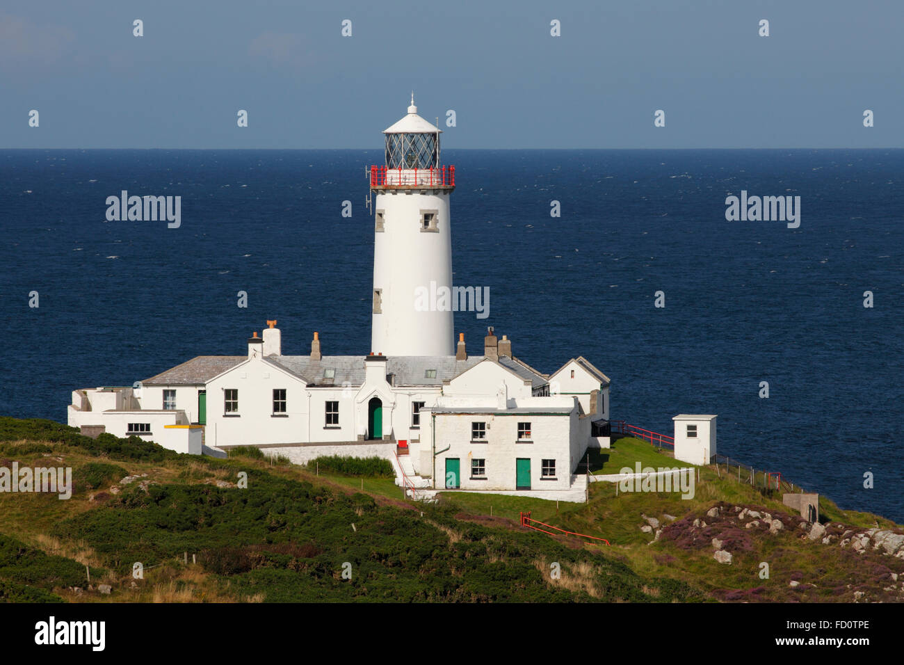 Fanad Lighthouse at the Fanad Head, Donegal Stock Photo - Alamy