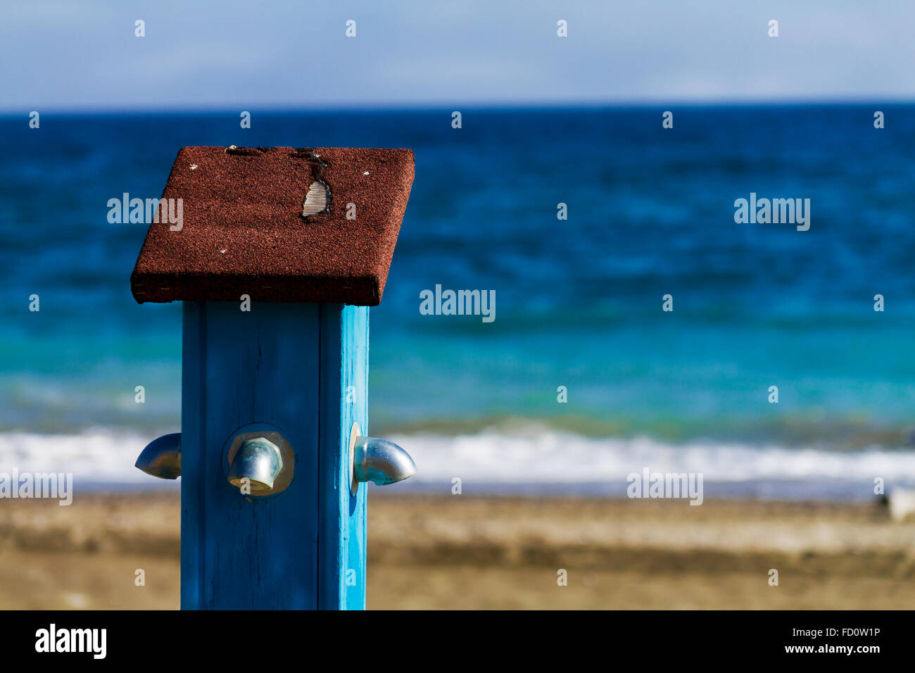 the shower on the beach sea Stock Photo - Alamy