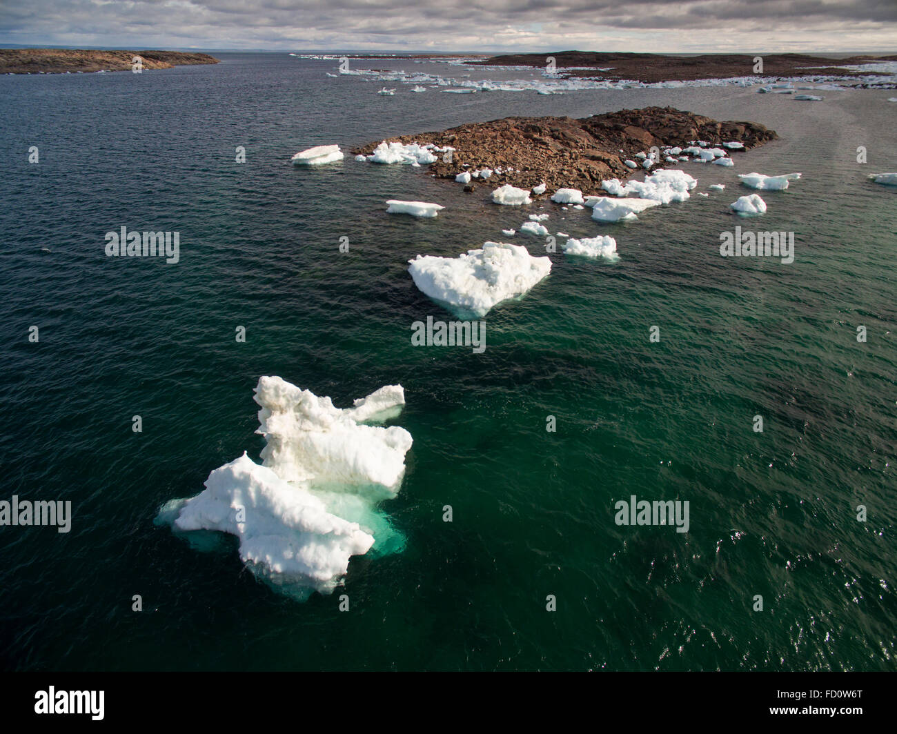 Aerial view hudson bay hi-res stock photography and images - Alamy