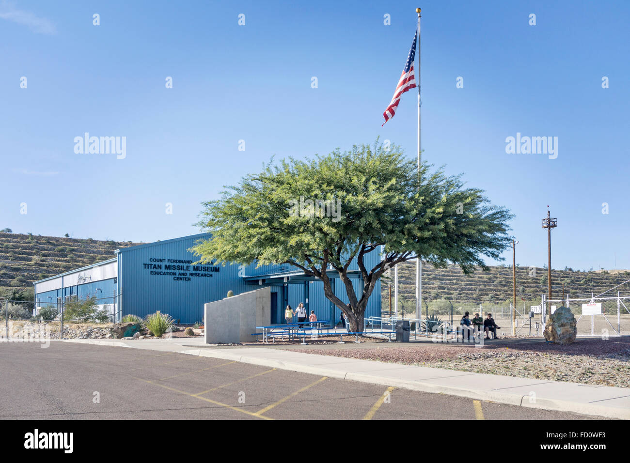 Titan missile museum adjoining launch silo containing only disabled ...
