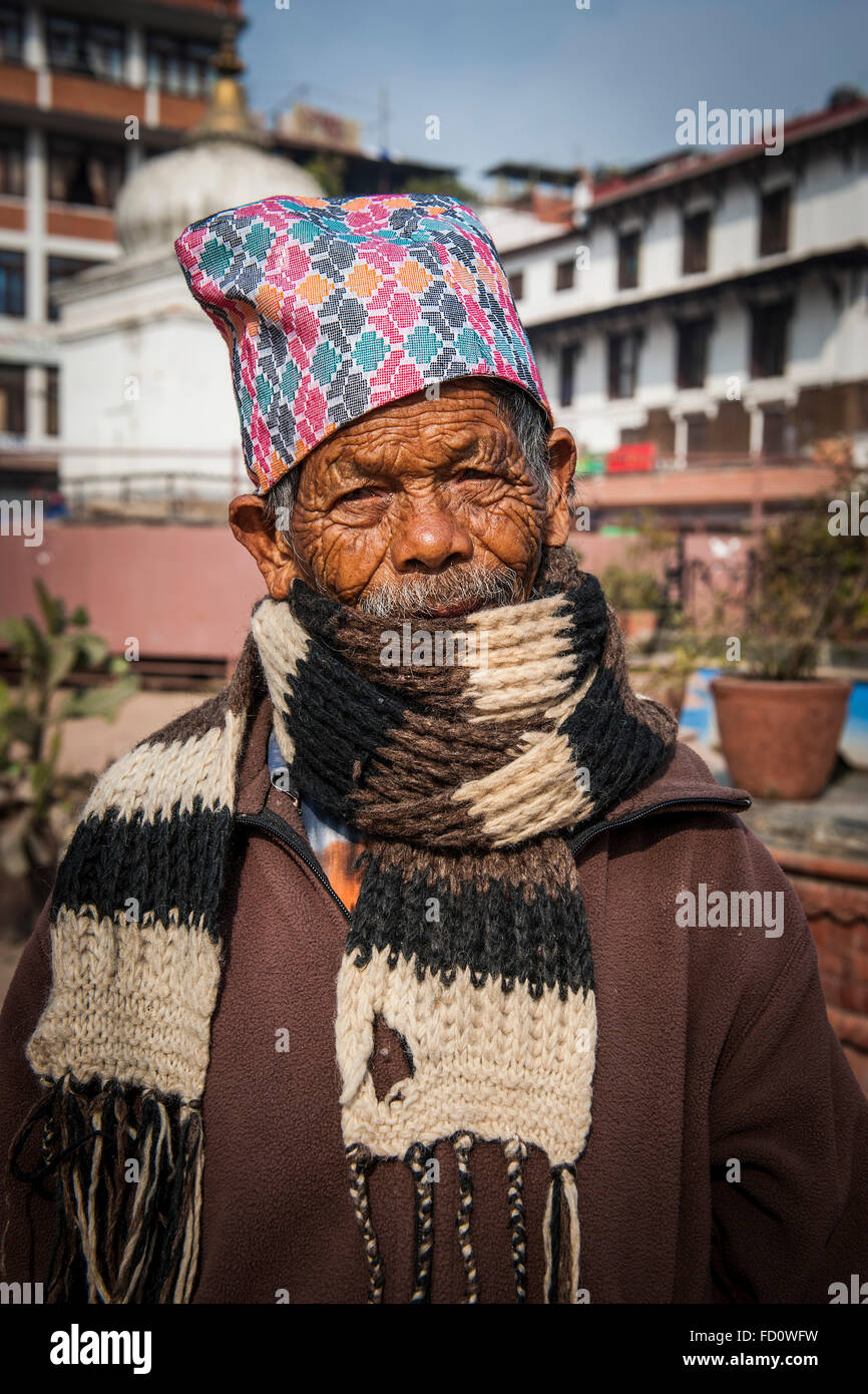 Nepal, Patan, portrait Stock Photo - Alamy