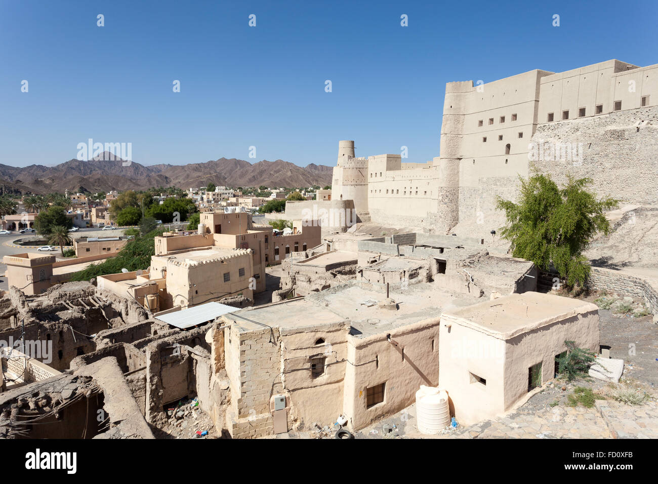 Historic Bahla Fort in Oman Stock Photo - Alamy