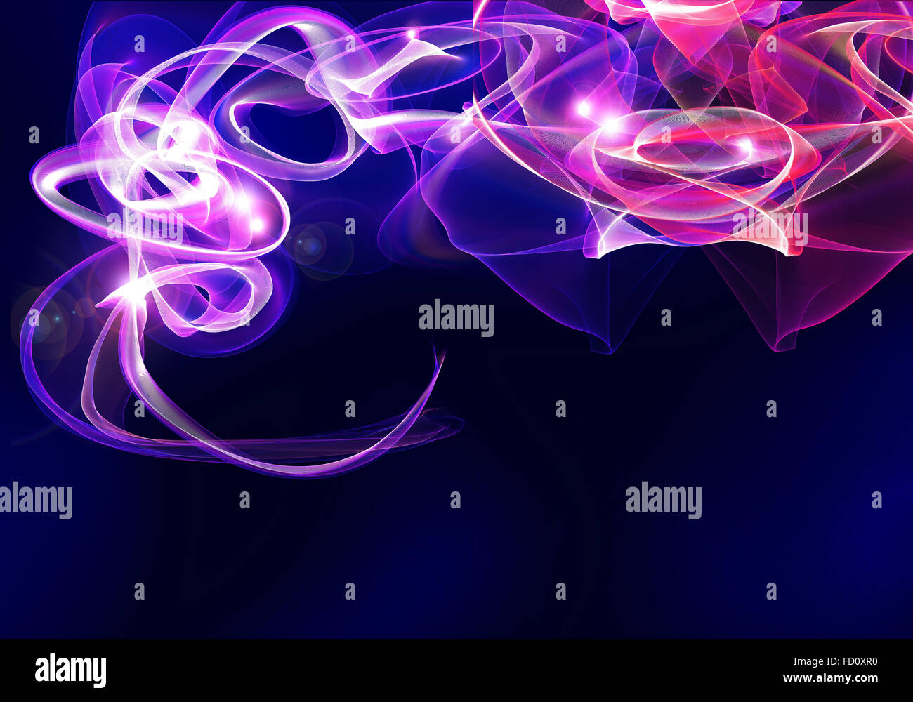 Background abstract image with loops and springs Stock Photo - Alamy
