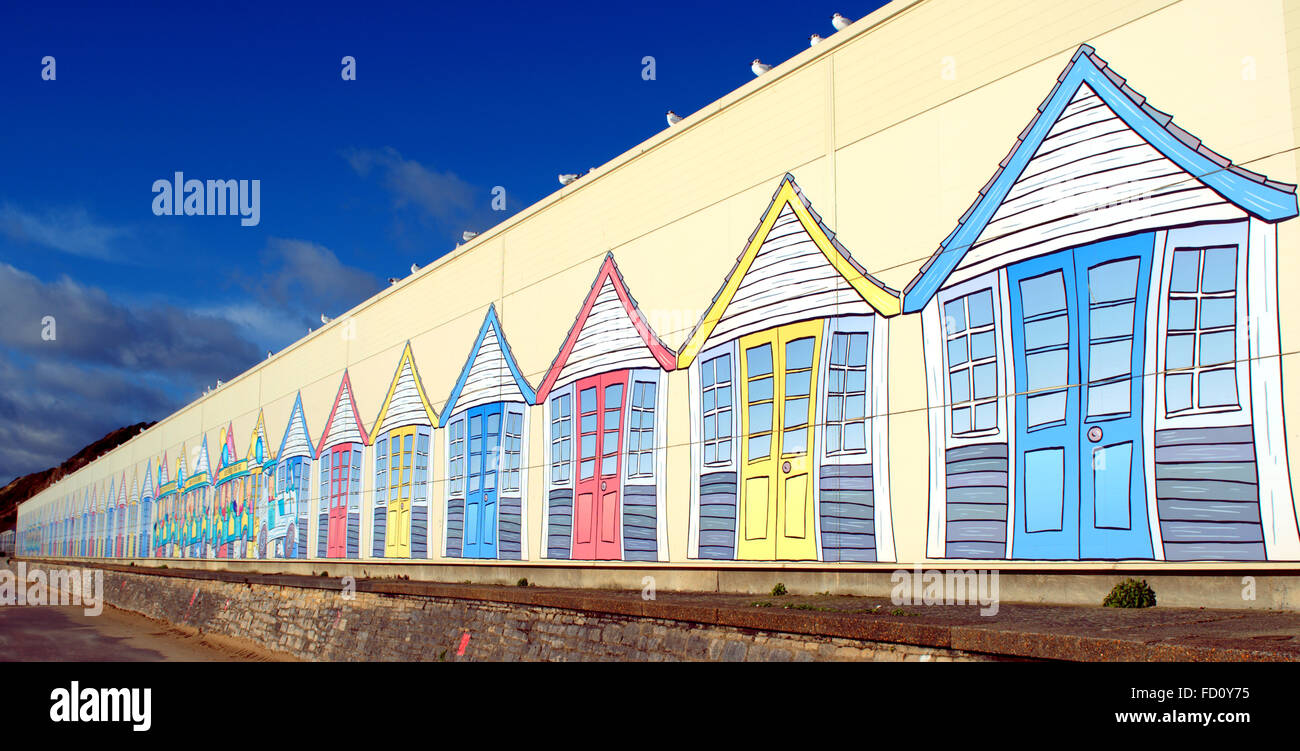 The Land Train Shed, Bournemouth Stock Photo - Alamy