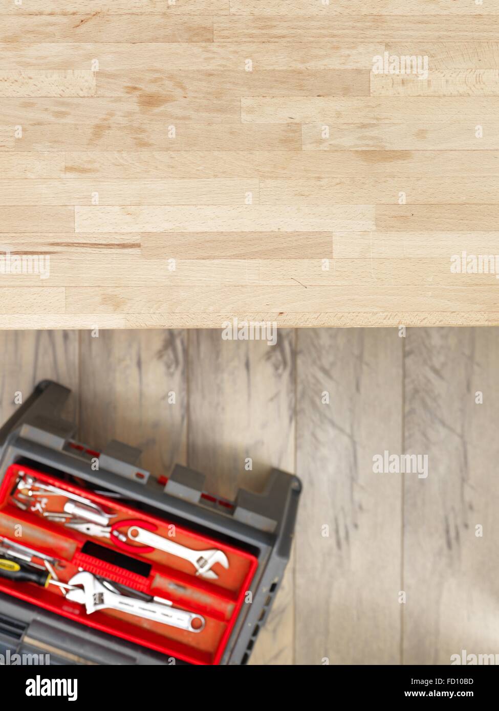 A studio photo of workshop tool bench Stock Photo - Alamy