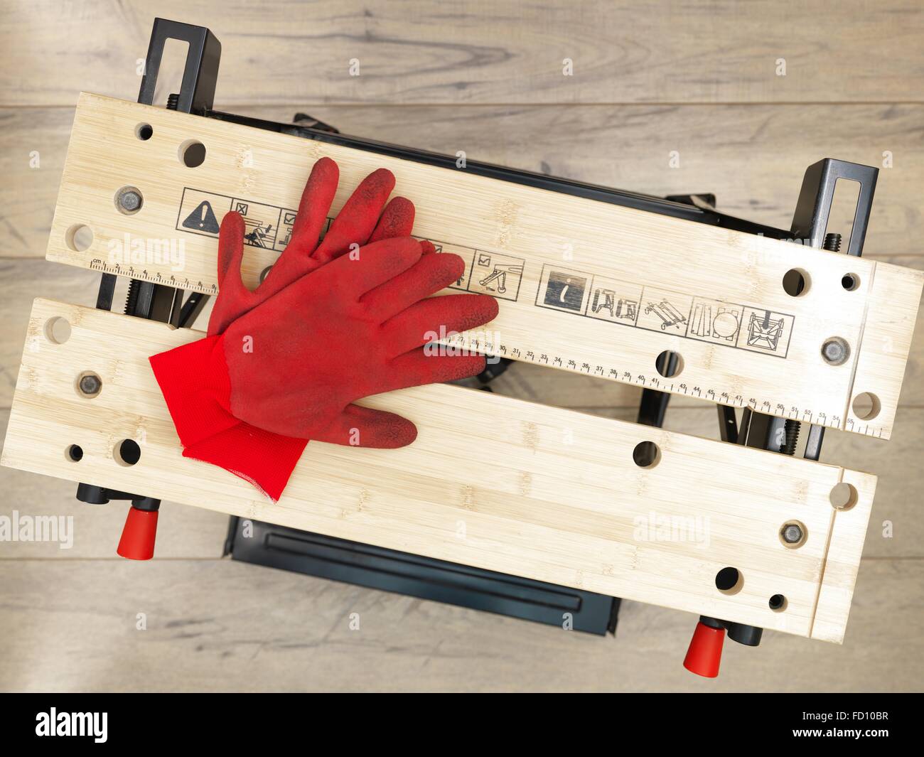 An industrial work bench Stock Photo - Alamy