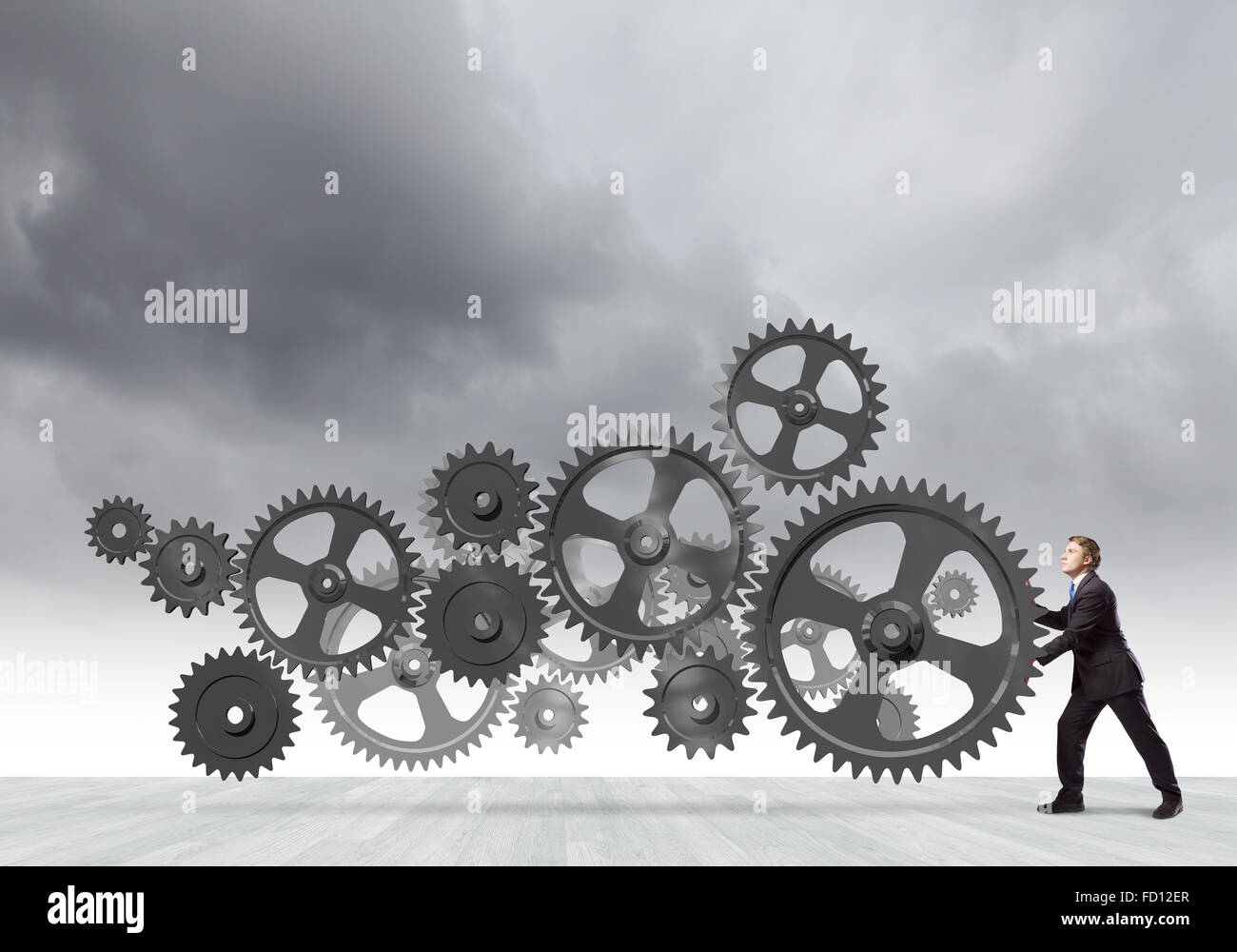 Mechanical move system hi-res stock photography and images - Alamy