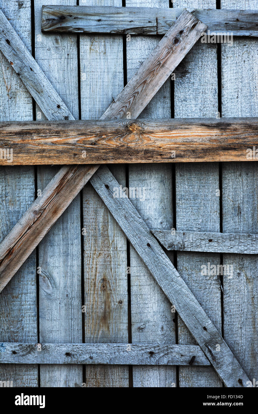 Boarded-up entrance - passage is closed Stock Photo - Alamy