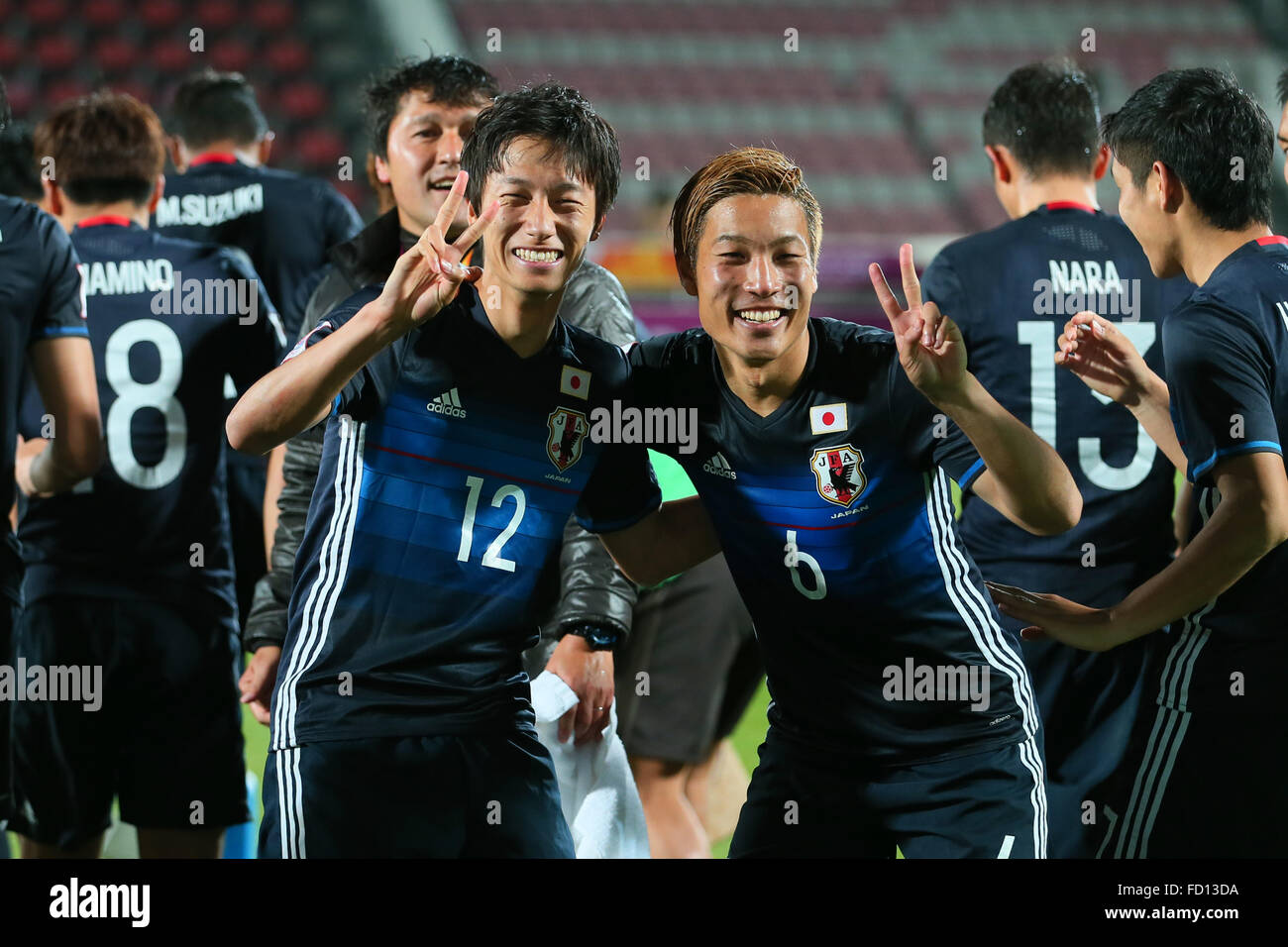 Doha, Qatar. 26th Jan, 2016. (L-R) Sei Muroya, Ryosuke Yamanaka (JPN ...