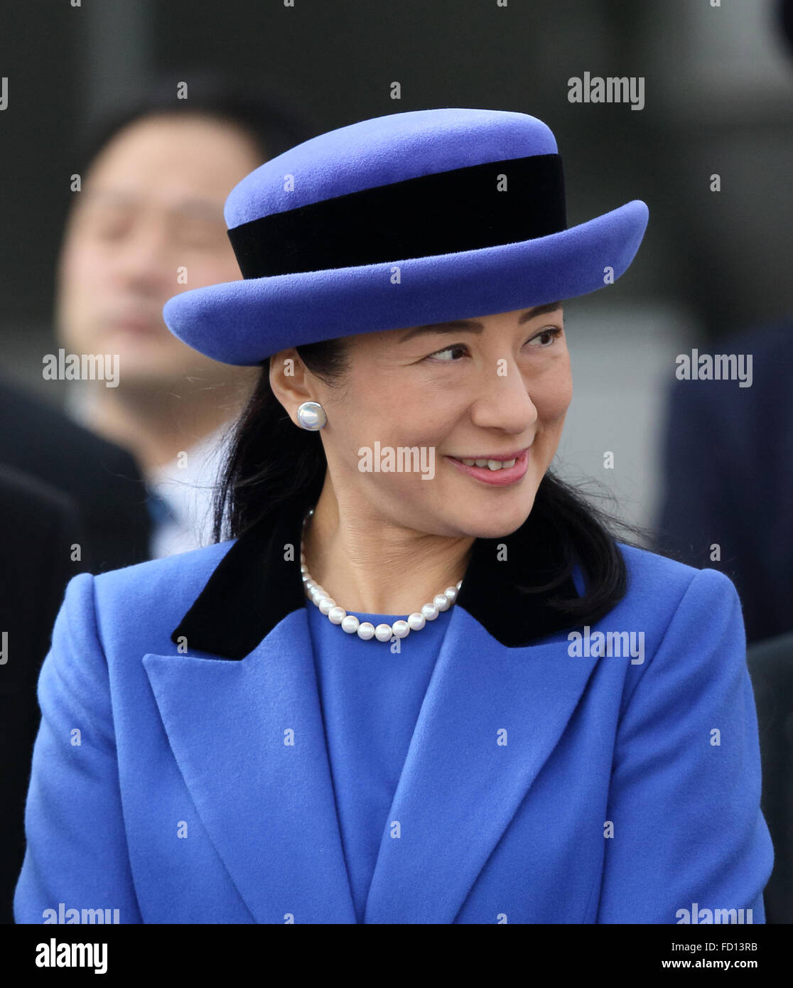 Crown Princess Masako attends a send off for Emperor Akihito and ...