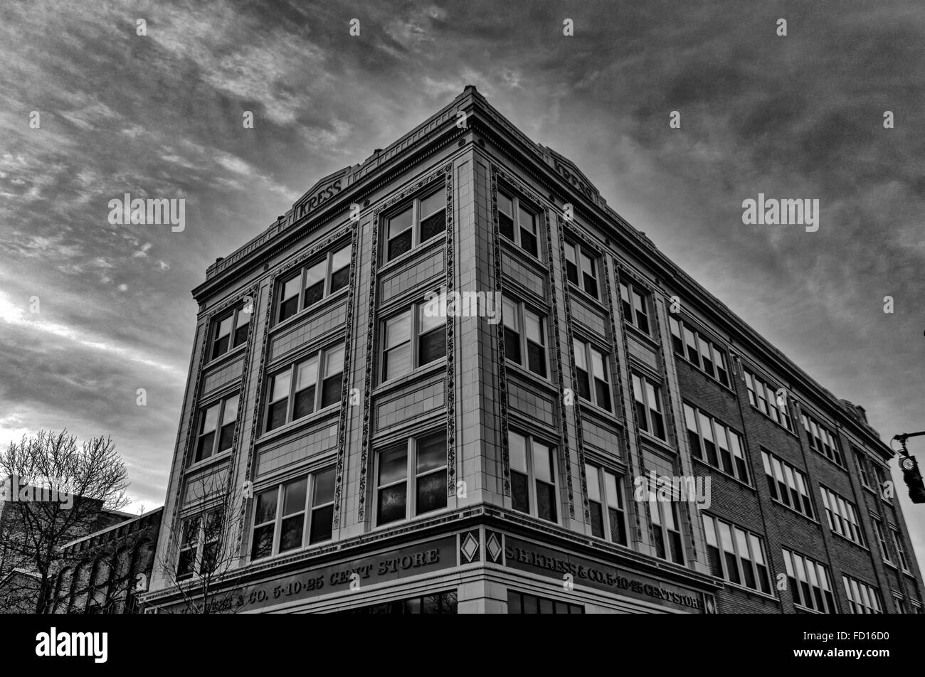 Random Building in Asheville, North Carolina, USA Stock Photo - Alamy