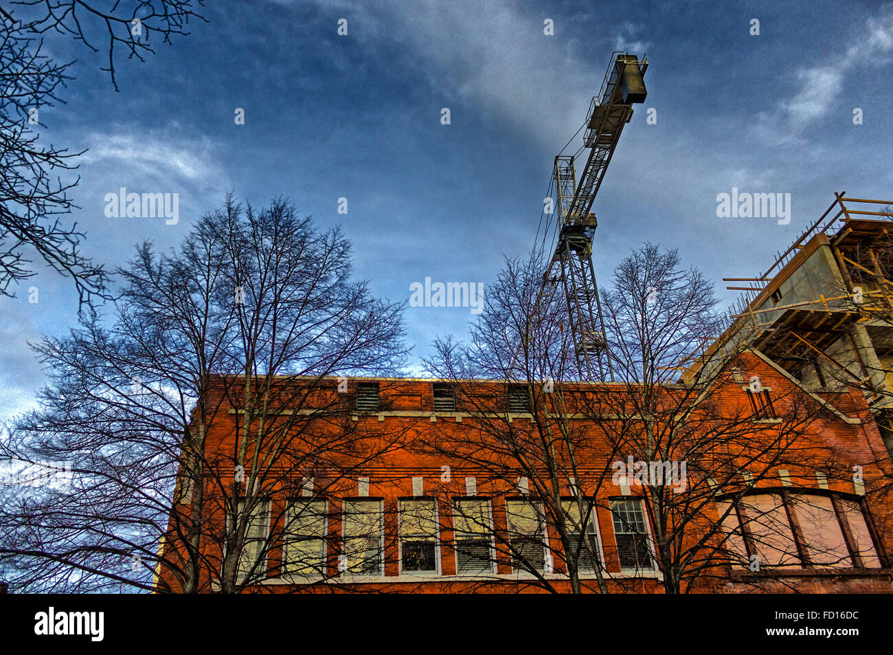 Random Building in Asheville, North Carolina, USA Stock Photo - Alamy