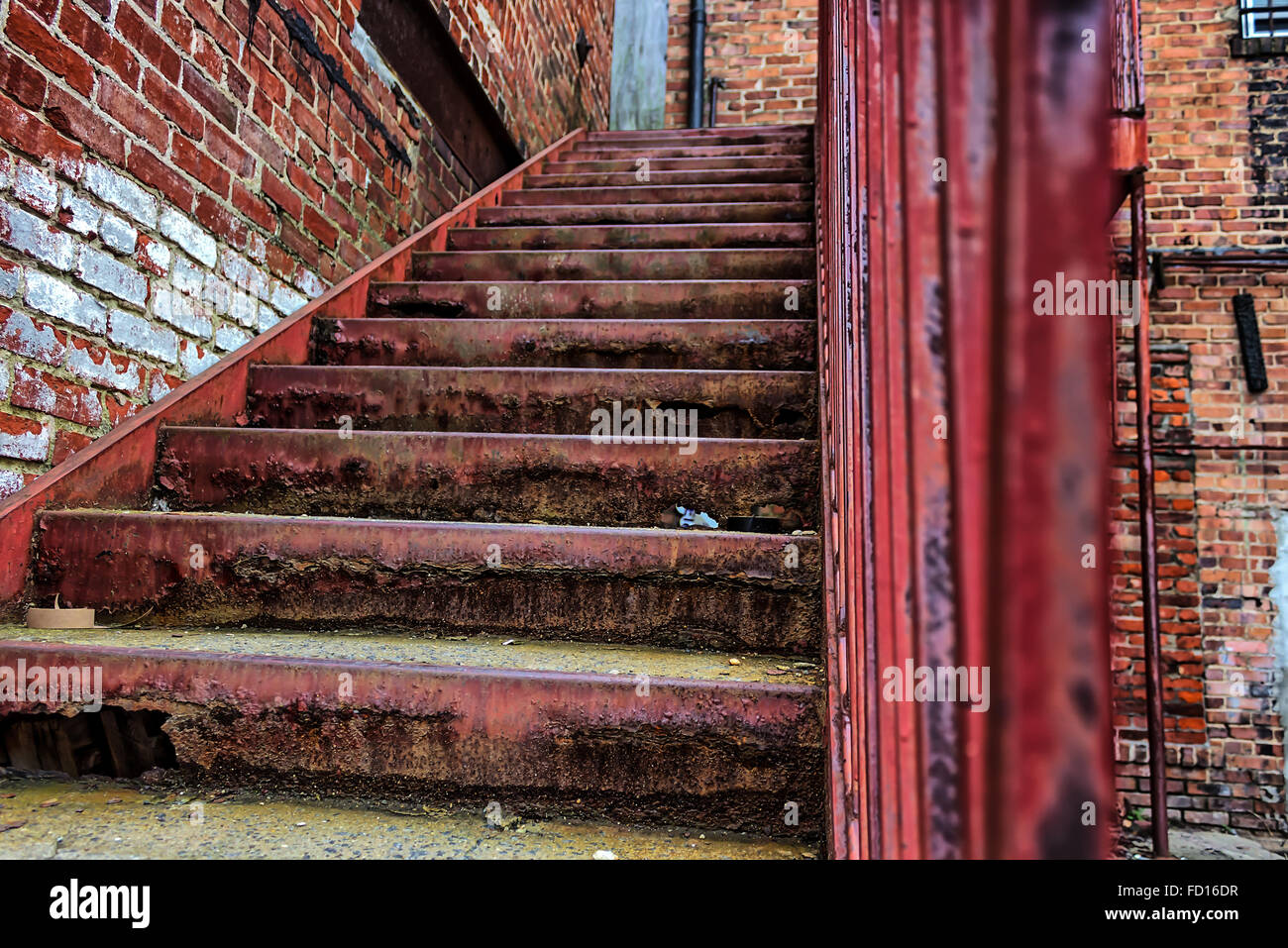 Stairs outside building usa steps hi-res stock photography and images ...