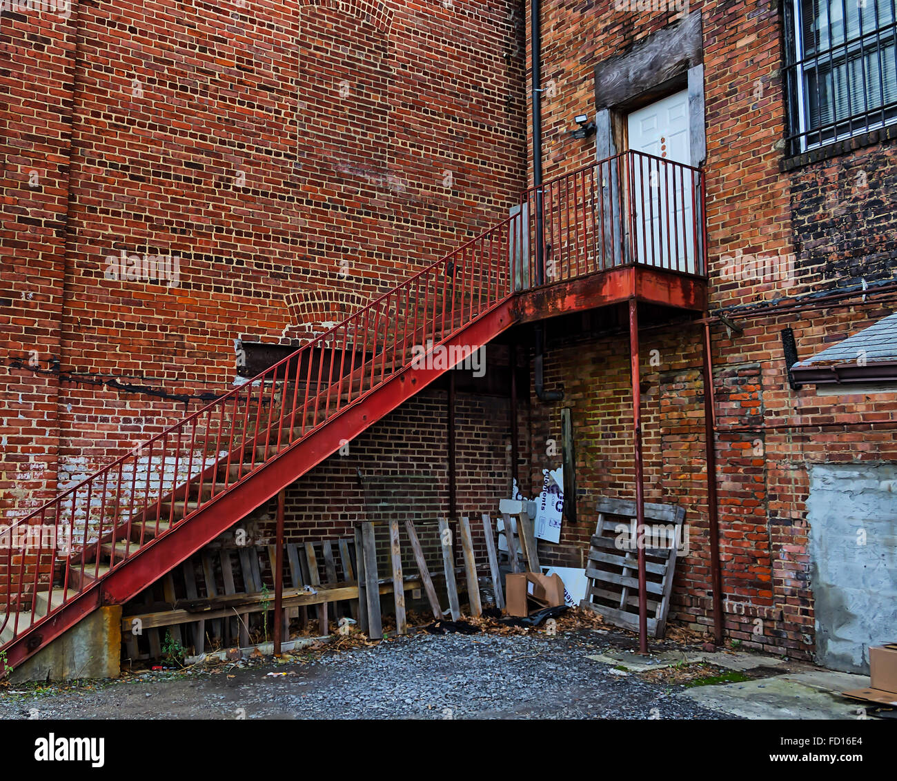 Stairs outside building usa steps hi-res stock photography and images ...