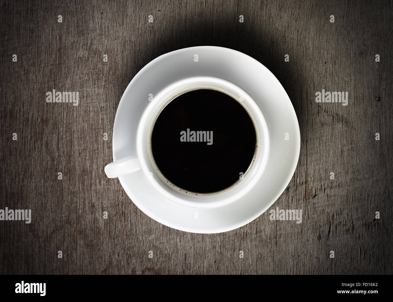Close up of coffee cup on stone surface Stock Photo - Alamy