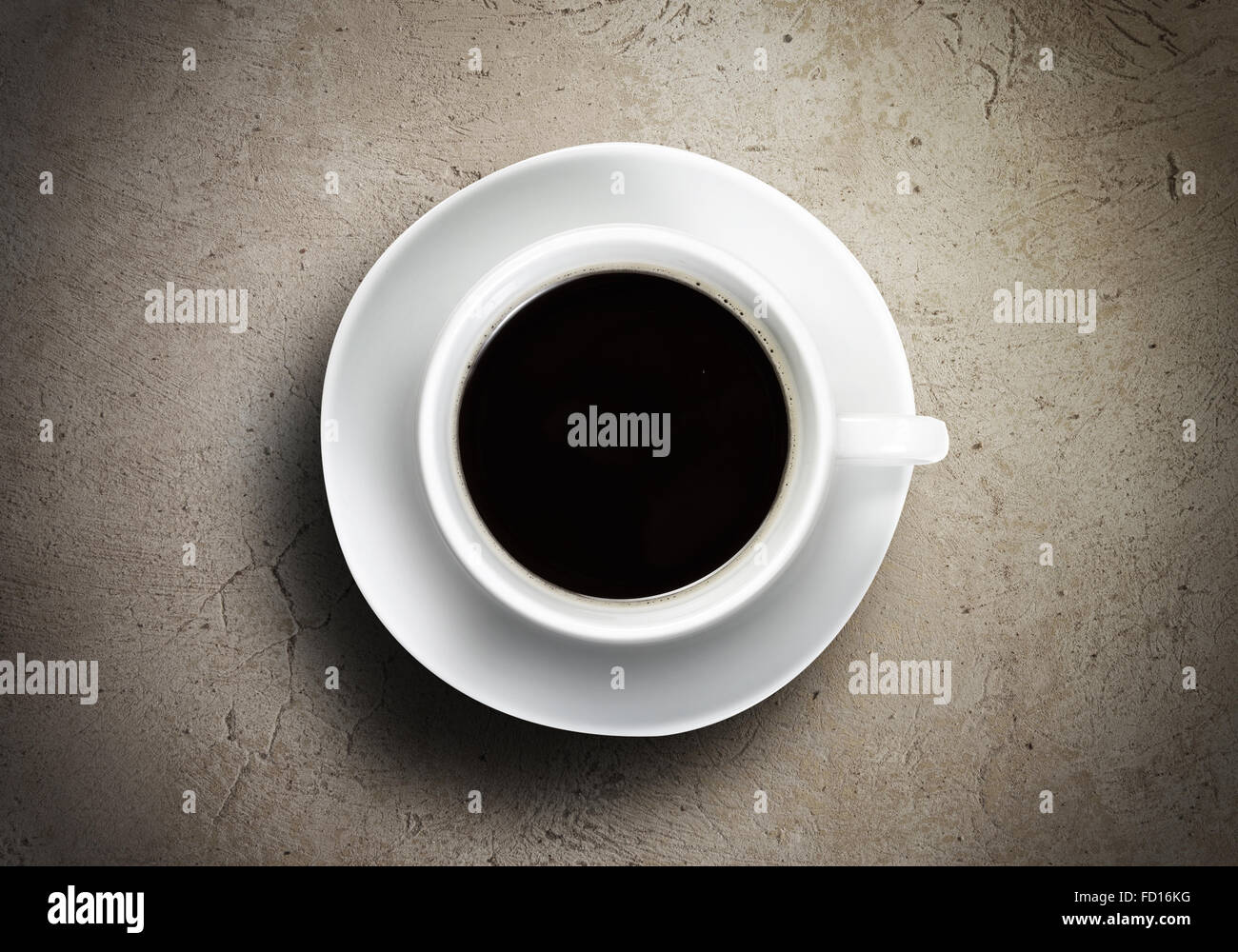 Close up of coffee cup on stone surface hi-res stock photography and ...