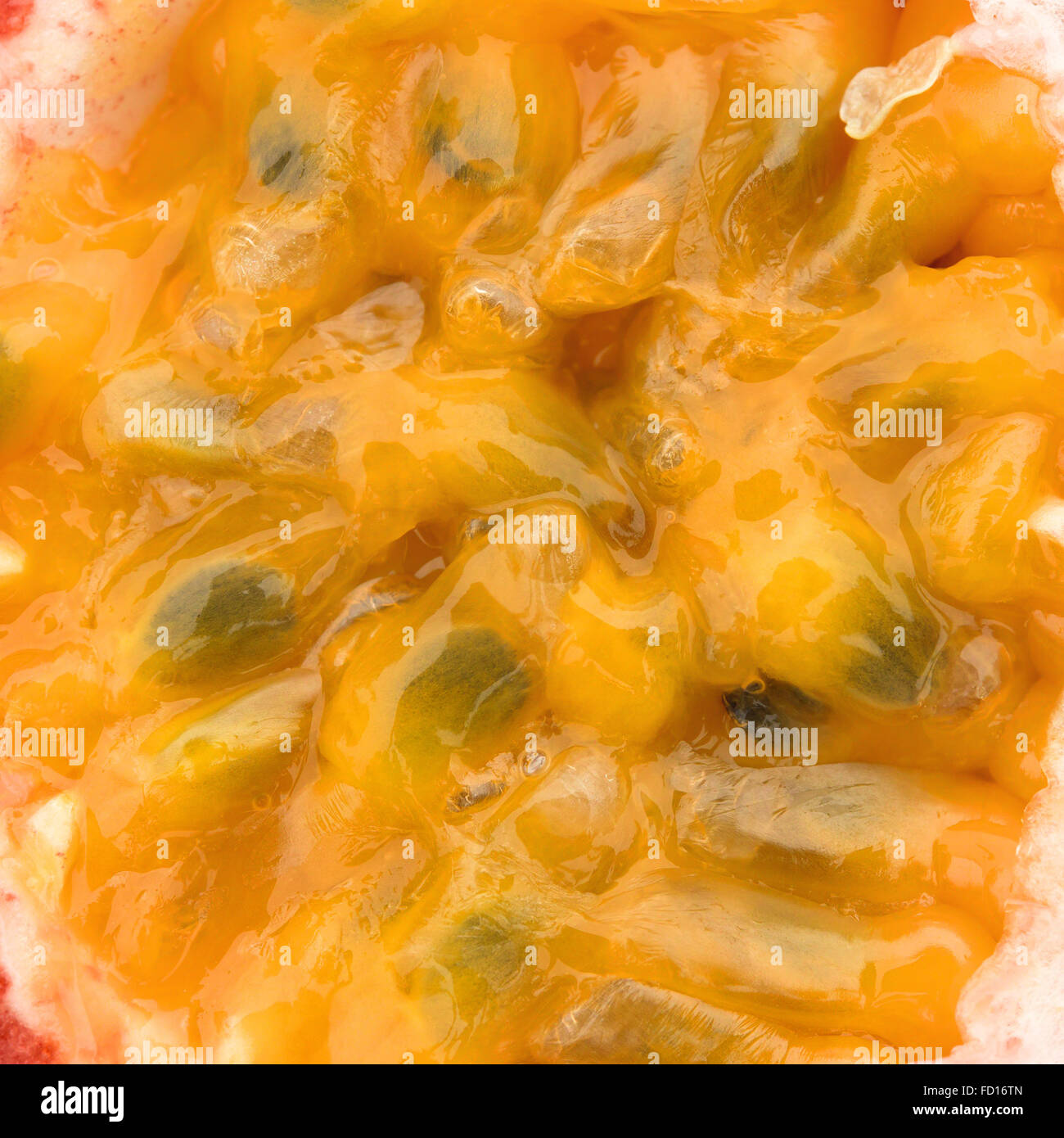 passion fruit close up as background Stock Photo - Alamy