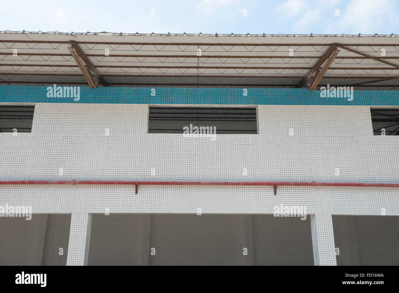 top of a factory building Stock Photo - Alamy