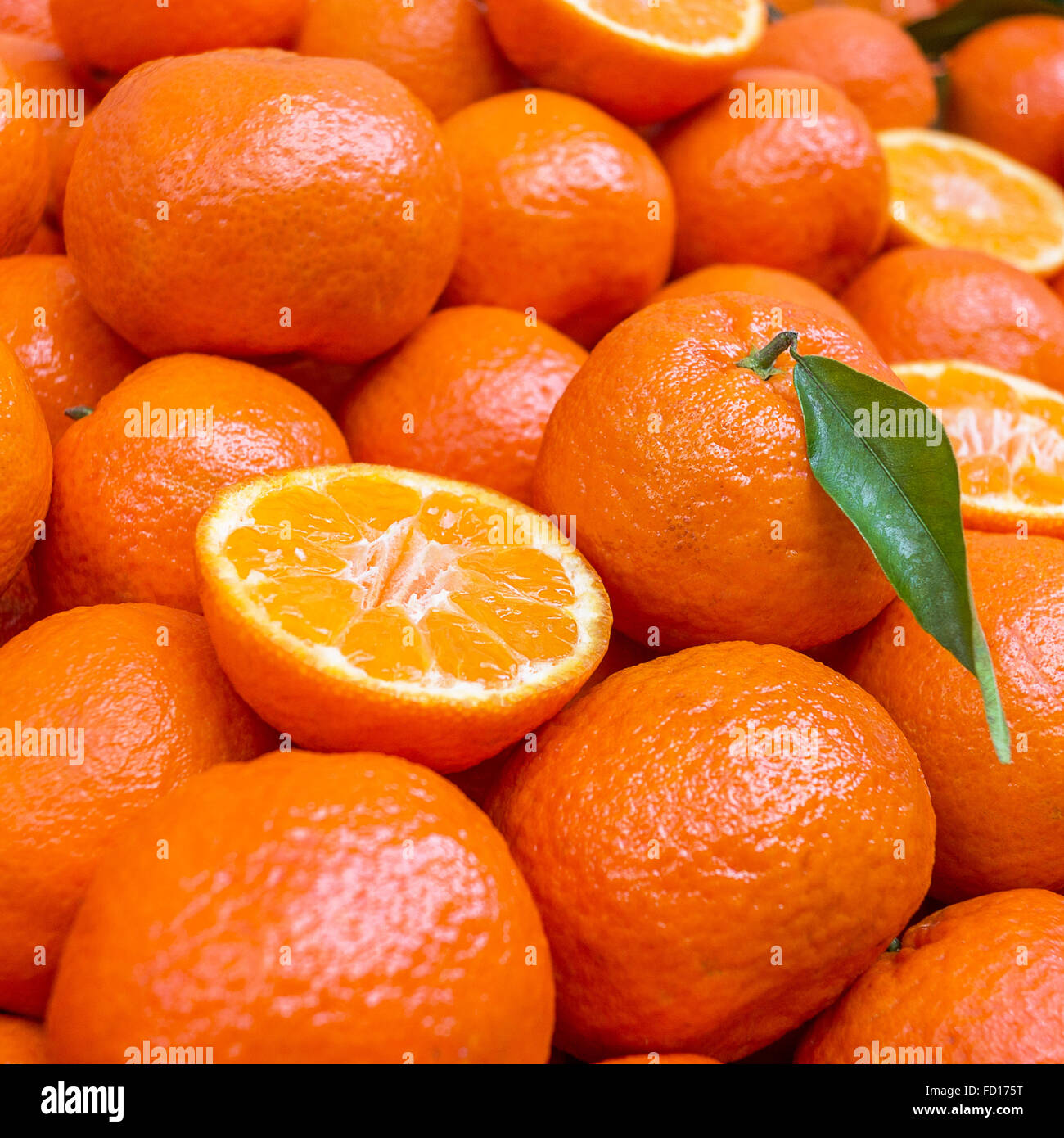 Lot of mandarin orange /Mandarins, selective focus Stock Photo - Alamy