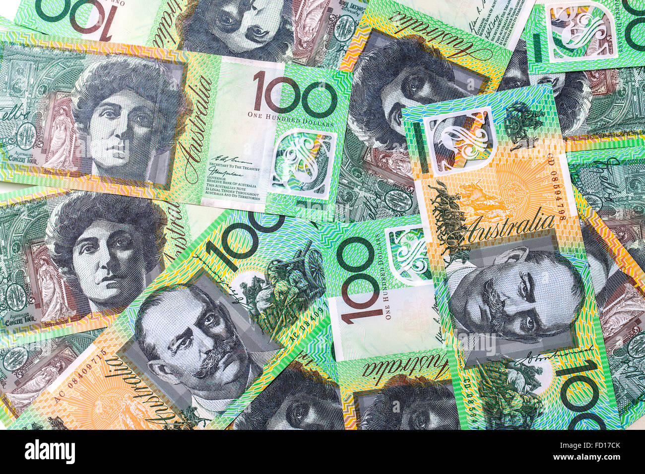 Australian one dollar bill hi-res stock photography and images - Alamy