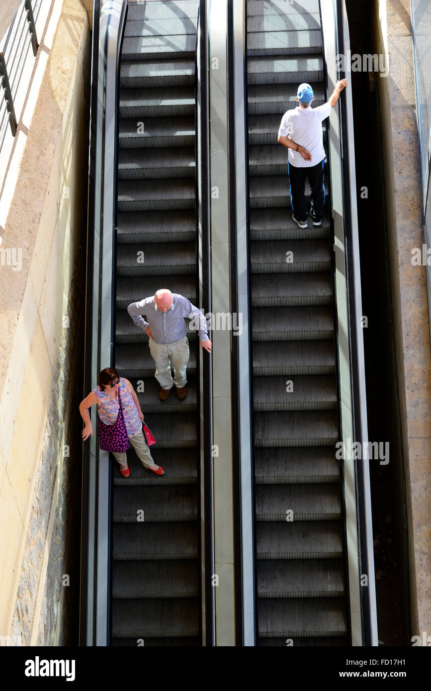 Historical escalator hi-res stock photography and images - Alamy