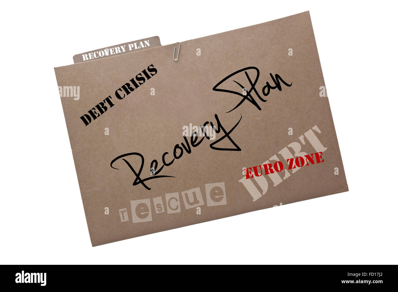 European financial crisis recovery plan Stock Photo - Alamy