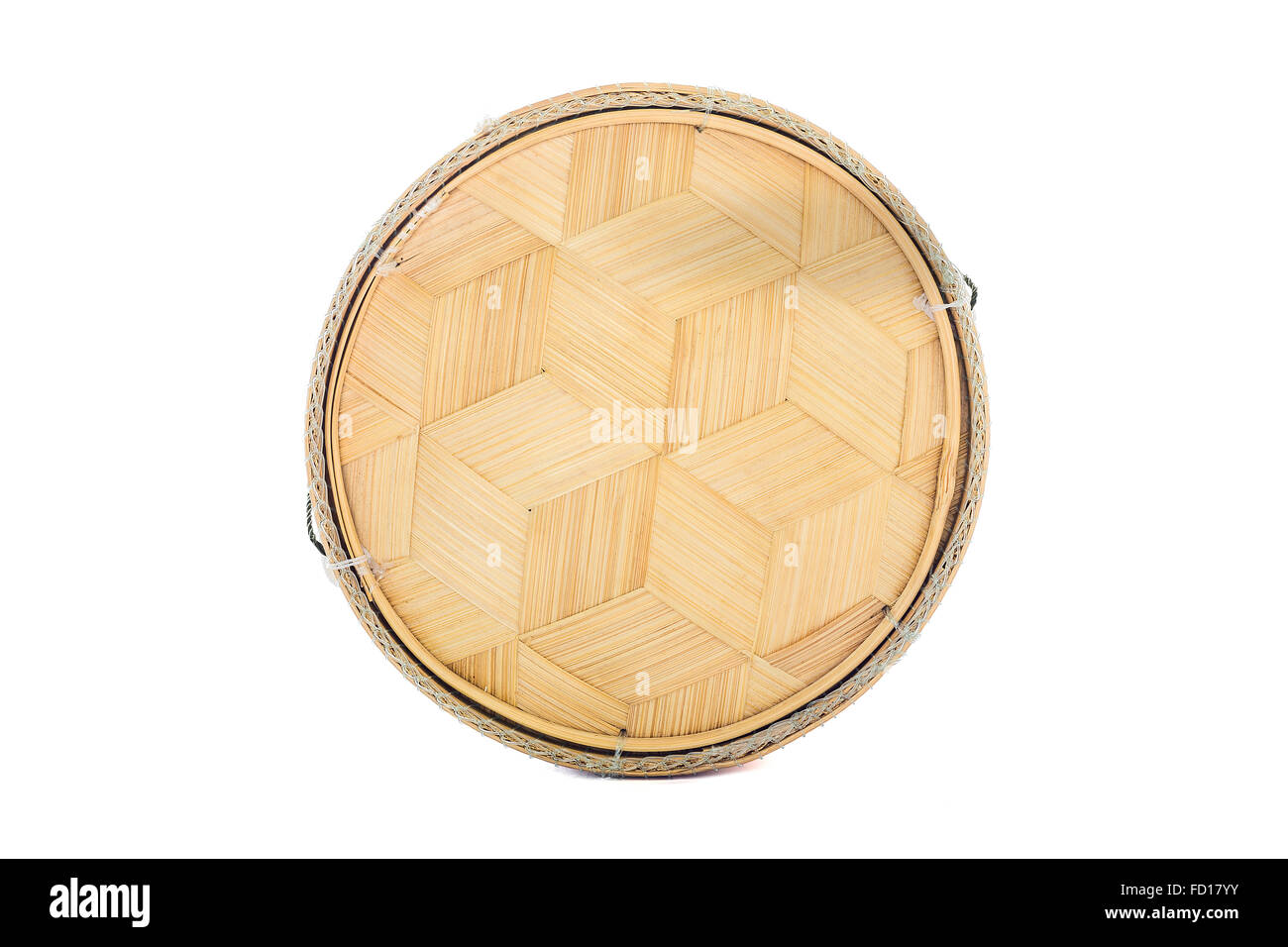 Hand woven bamboo rice basket hi-res stock photography and images - Alamy