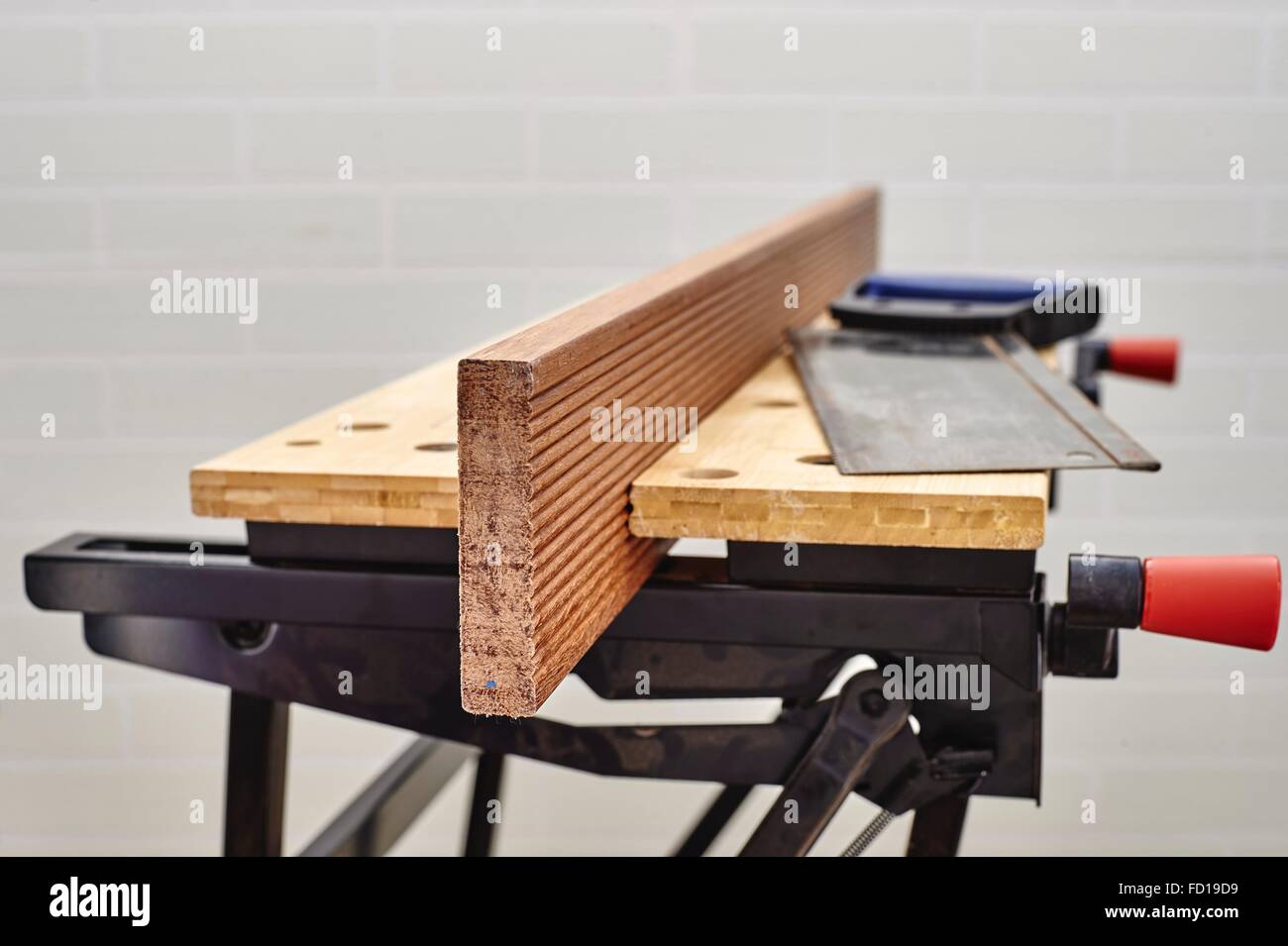 An industrial work bench Stock Photo - Alamy