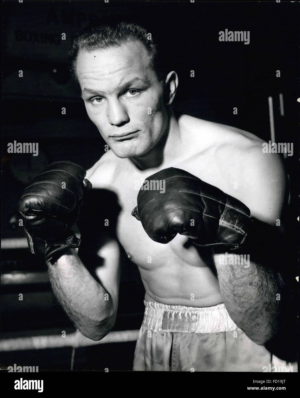 1968 - Henry Cooper looks confident in training at the Thomas A'Bocket ...