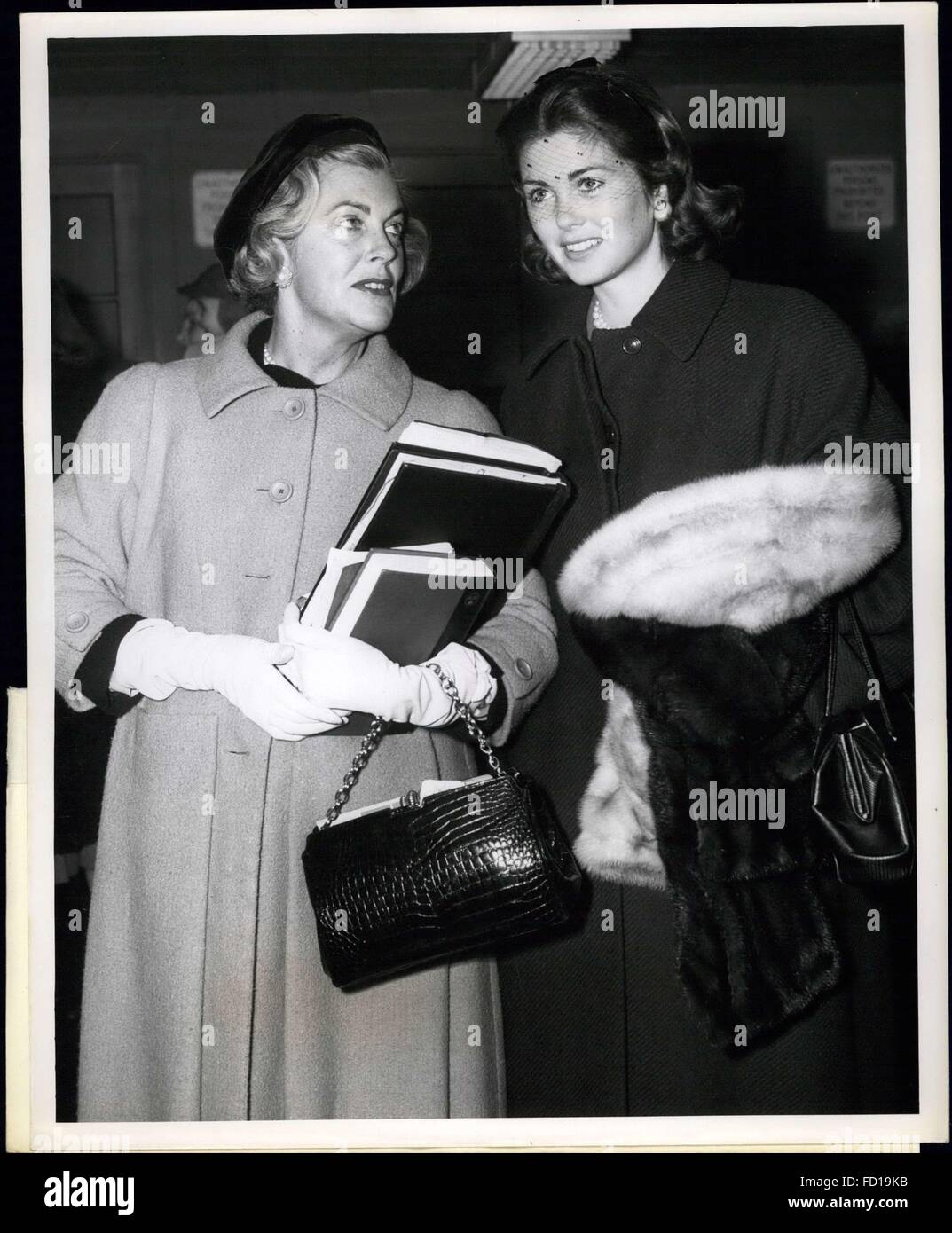 1968 - Mrs. Gary Cooper and her daughter, Maria, arrived in town late ...