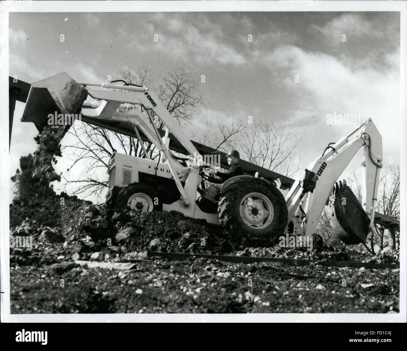 1983 - Ford Motor Company's Model 4500 and 4400 industrial tractors ...