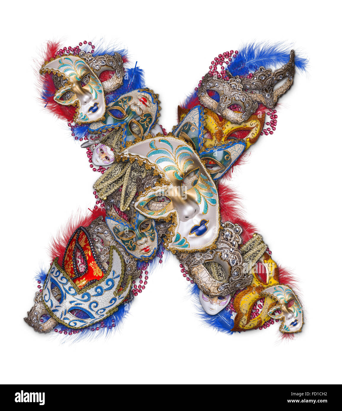 Mask letter hi-res stock photography and images - Alamy