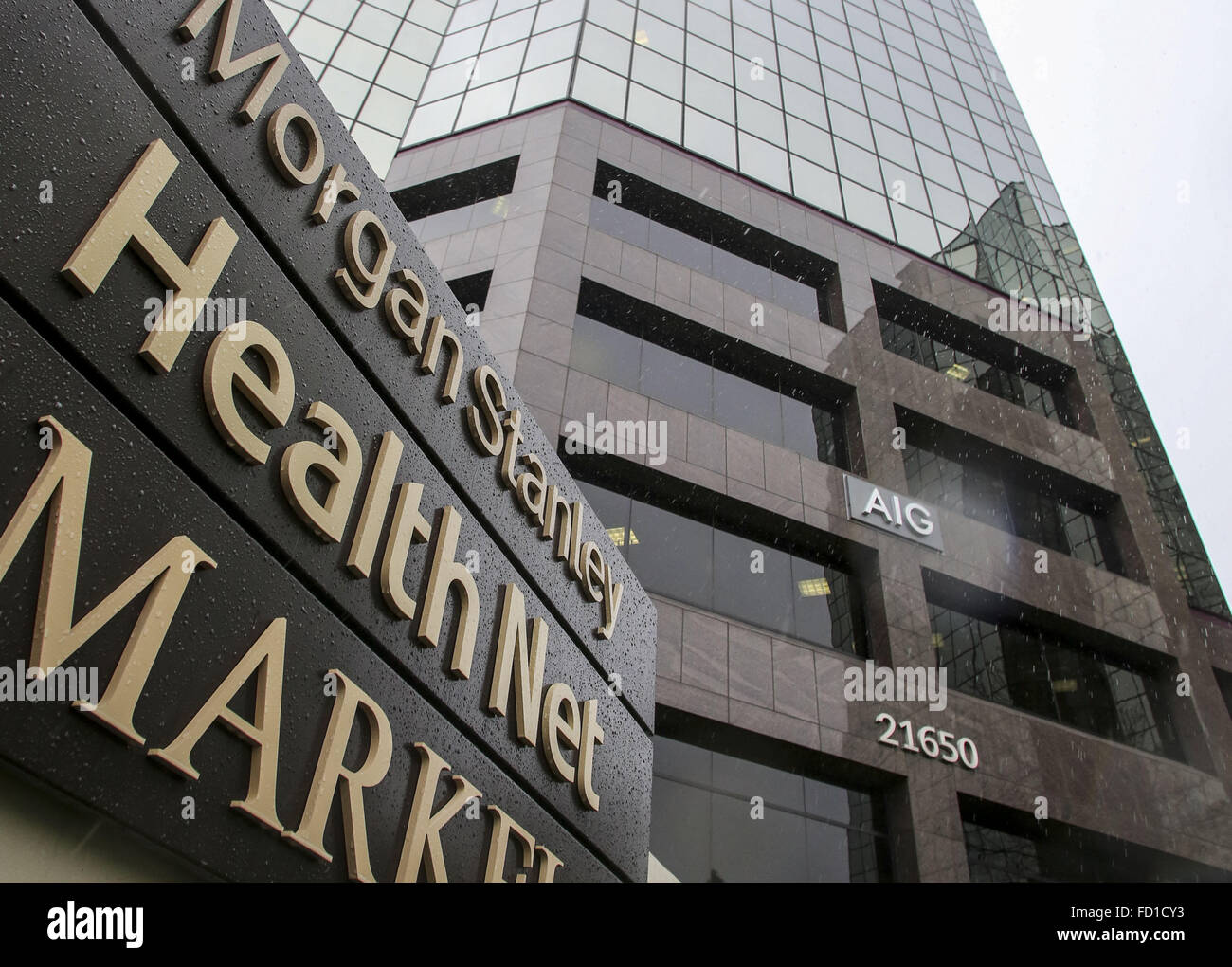 Los Angeles, California, USA. 5th Jan, 2016. Exterior of insurer Health ...