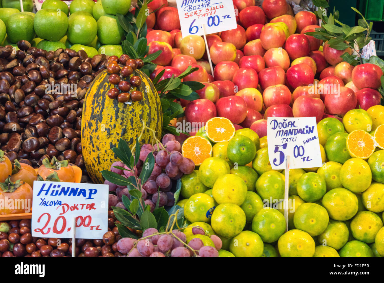 Melon and other fruits hi-res stock photography and images - Alamy