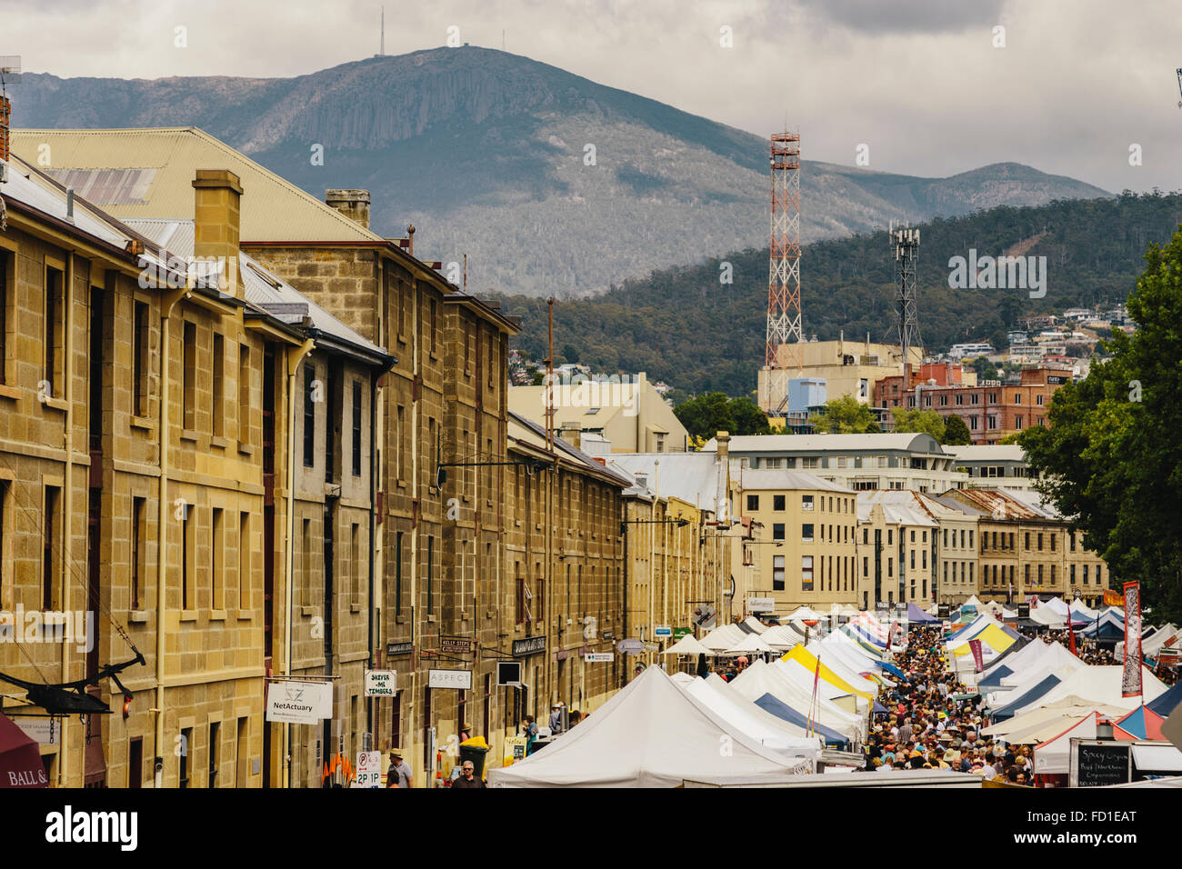 Hobart tasmania hi-res stock photography and images - Alamy