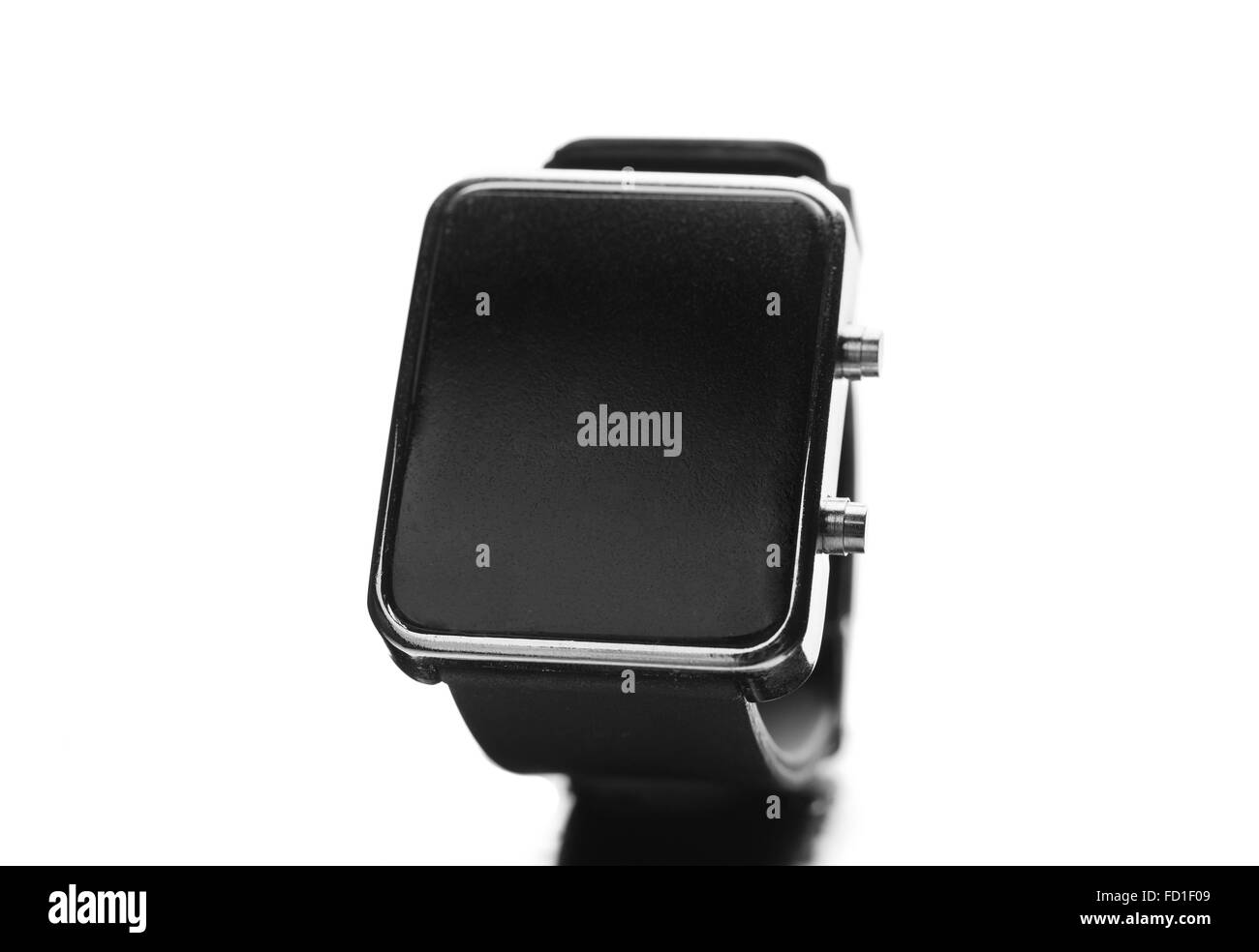 Smart watch display Black and White Stock Photos & Images - Alamy