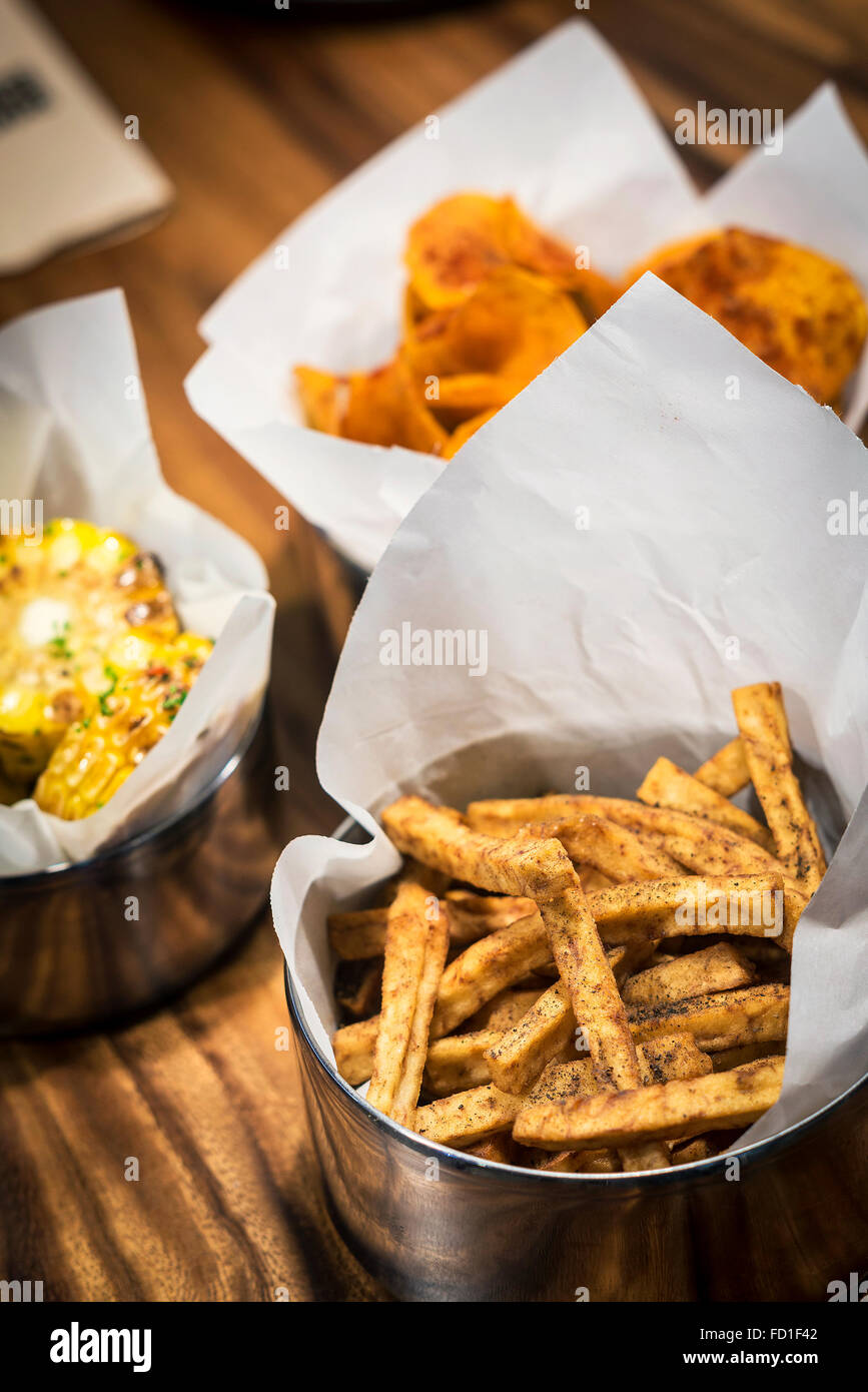 Trendy snack bar hi-res stock photography and images - Alamy