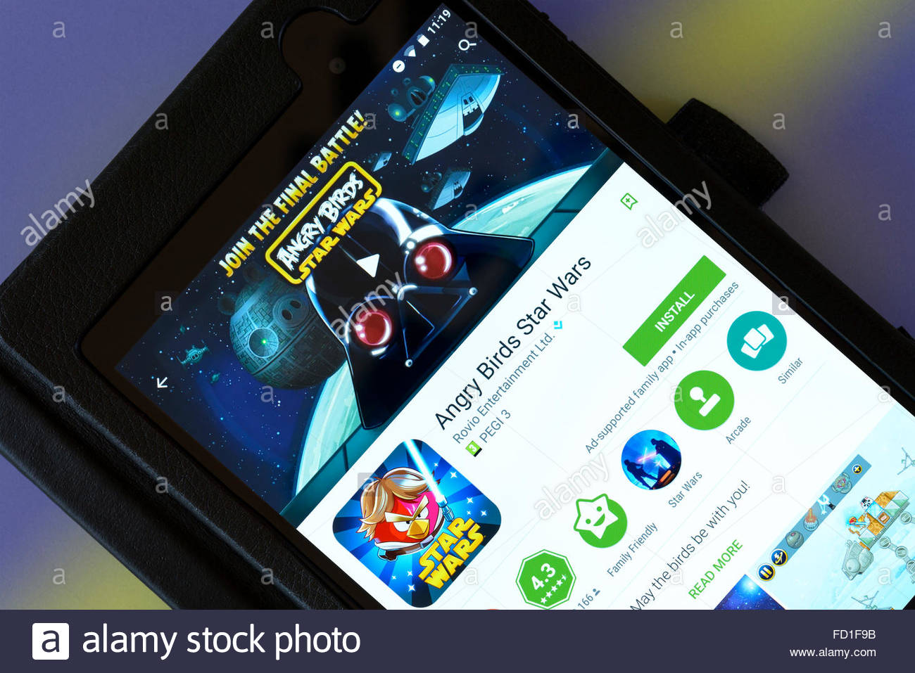 Angry Birds Game Tablet High Resolution Stock Photography and Images ...