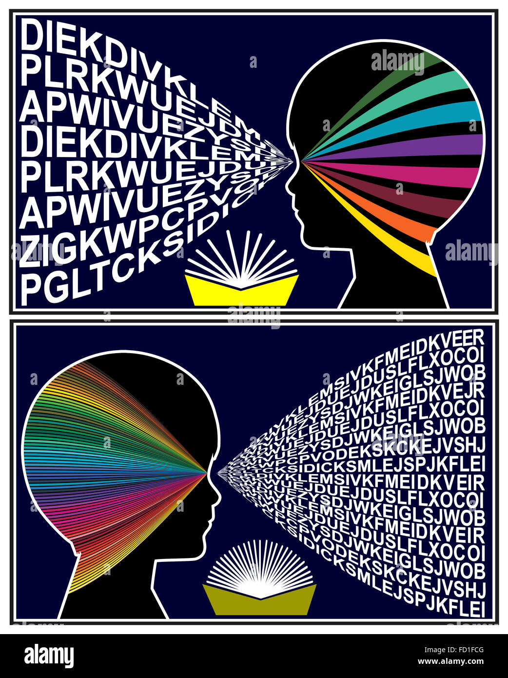 Stage reading child hi-res stock photography and images - Alamy